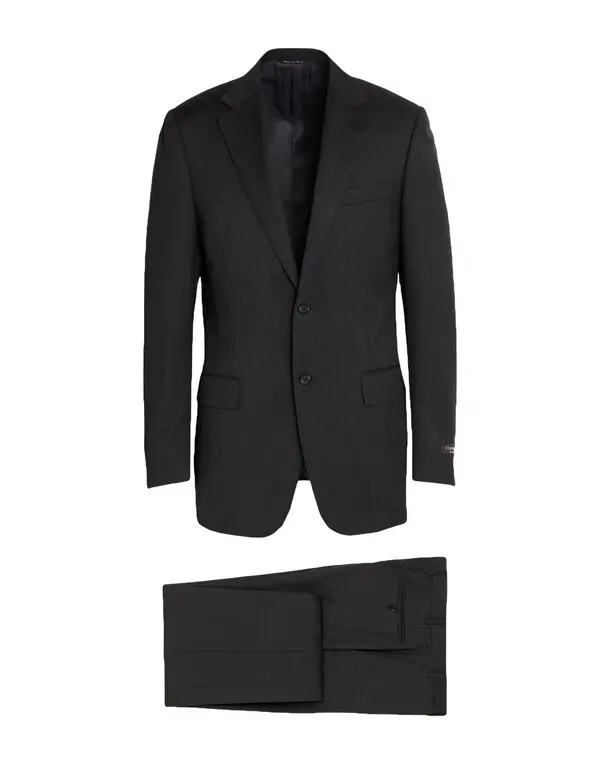Canali Suit Size Virgin Wool - Grey