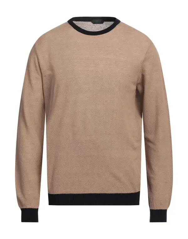 ZANONE Knit Sweater - Camel