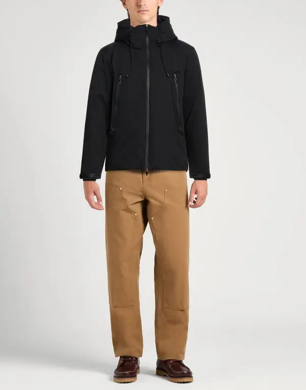 TOMBOLINI Casual Jacket With Hood - Black