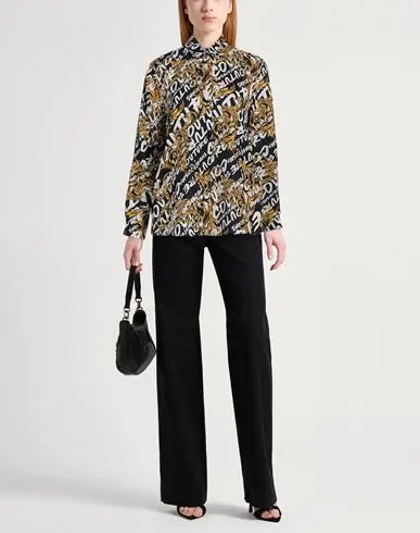 Versace Printed Twill Shirt - Black