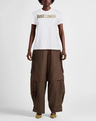 Just Cavalli Logo-print T-shirt - White