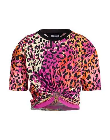 Just Cavalli Leopard-print T-shirt - Pink