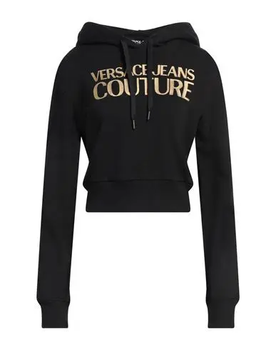 Versace Sweatshirt In Cotton And Elastane - Black