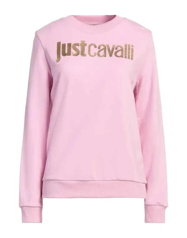 Just Cavalli Cotton-blend Sweatshirt - Pink