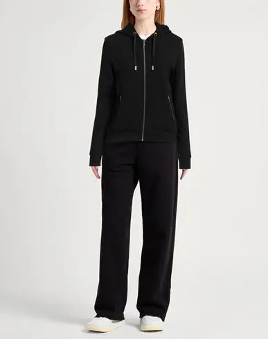 Just Cavalli French Terry Zip-up Hoodie - Black