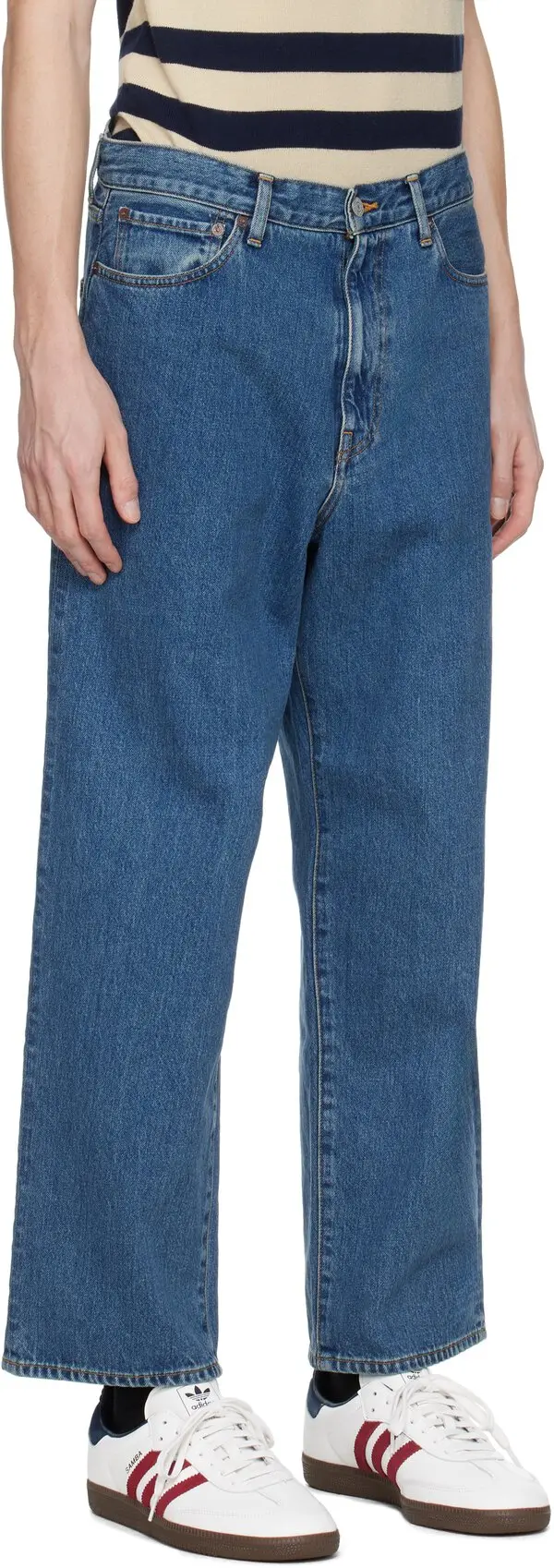 Wacko Maria Washed Jeans - Indigo | Editorialist