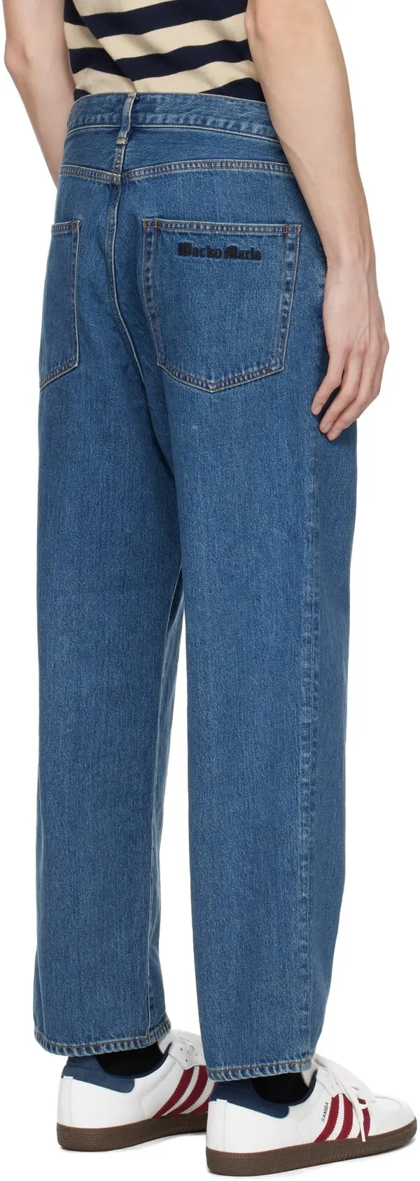 パンツ WACKO MARIA WASHED DENIM PANTS (INDIGO) WASHED DENIM PANTS【INDIGO】｜WACKO MARIA｜MELTING POT（正規