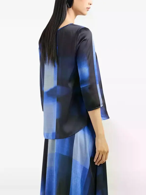 Emporio Armani Colour-block Blouse