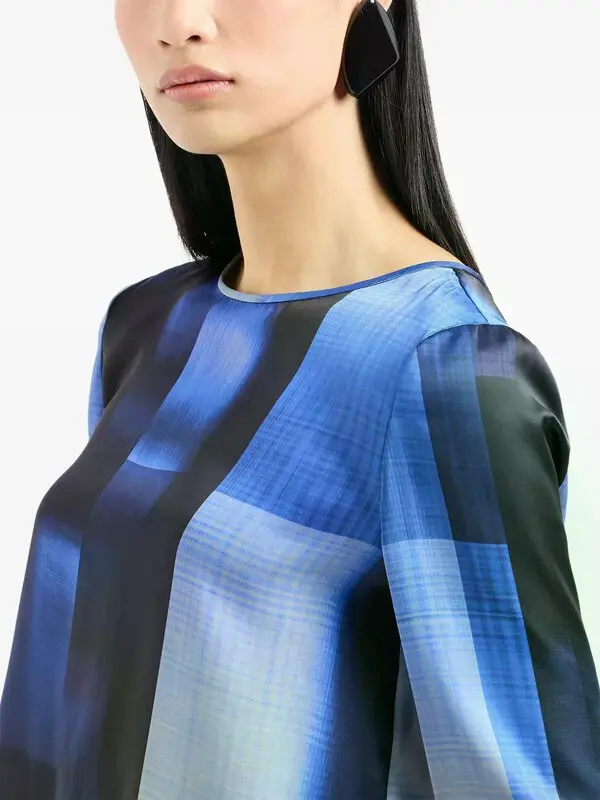 Emporio Armani Colour-block Blouse