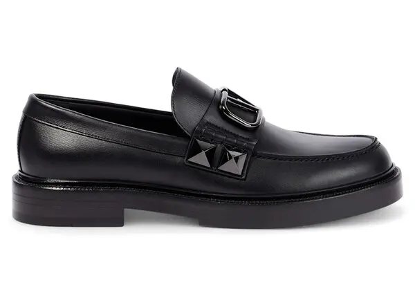 Valentino Garavani Stud Sign Loafers