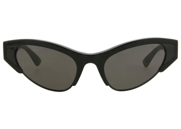 Bottega Veneta Acetate Cat Eye Sunglasses - Black/grey (bv1102s/30011036