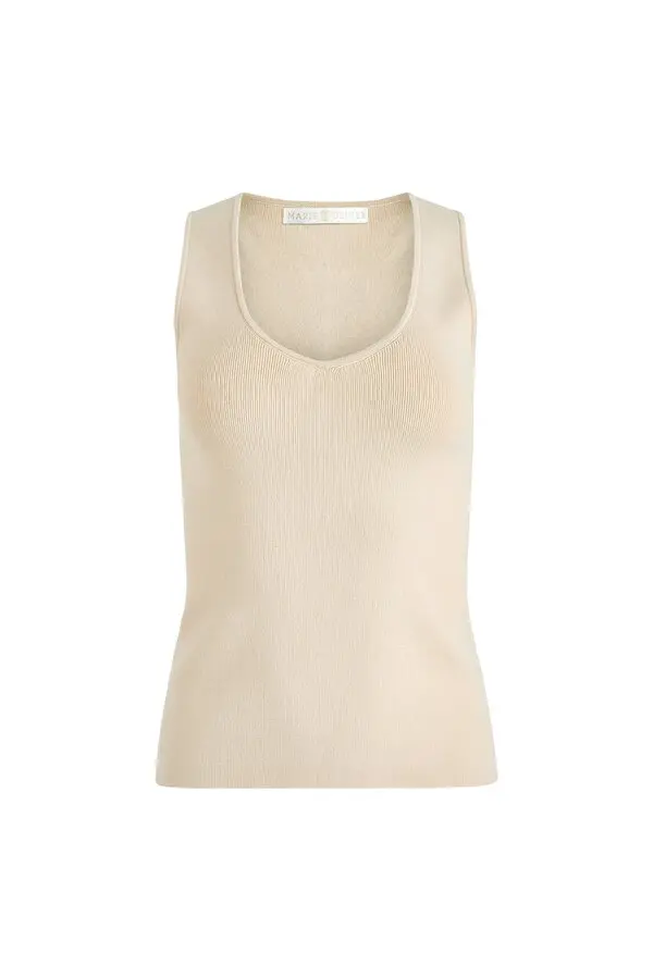 MARIE OLIVER Miranda Tank - Ash