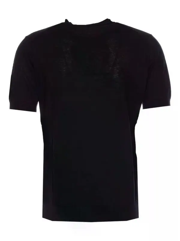 PAOLO PECORA Silk-blend T-shirt