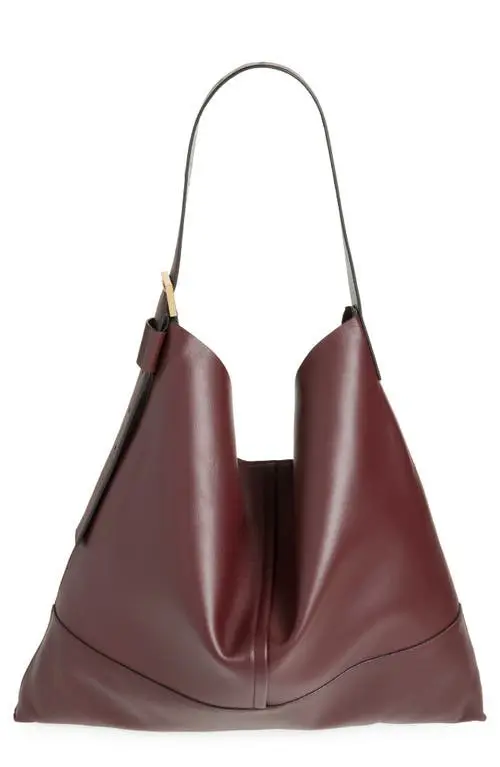 ALLSAINTS Asha Shoulder Bag - Dark Red
