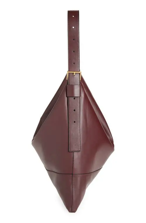 ALLSAINTS Asha Shoulder Bag - Dark Red