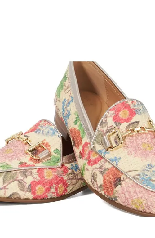 Dune London Glair Floral Loafer