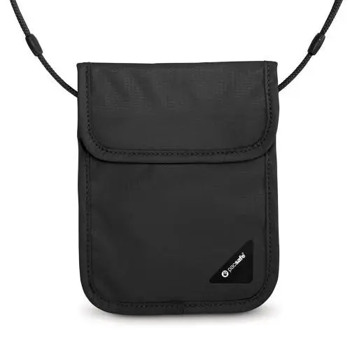 PACSAFE Coversafe X75 Neck Pouch - Black