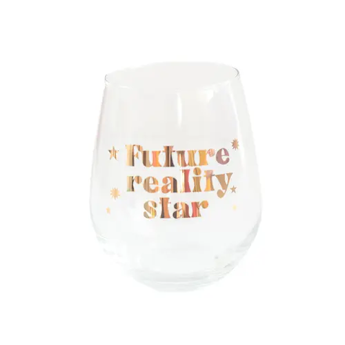 JOLLITY & CO Future Reality Star Wine Glass - Assorted Pre-pack