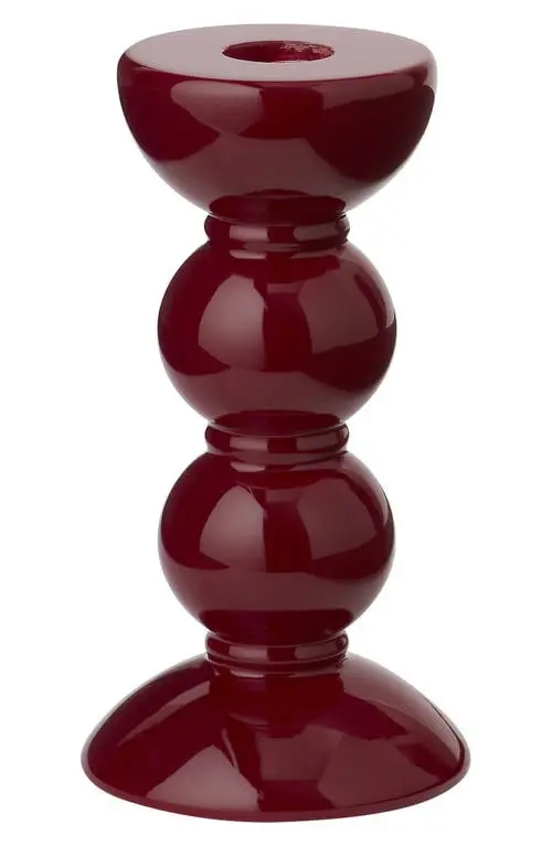 ADDISON ROSS LONDON Bobbin Candlestick - Cherry
