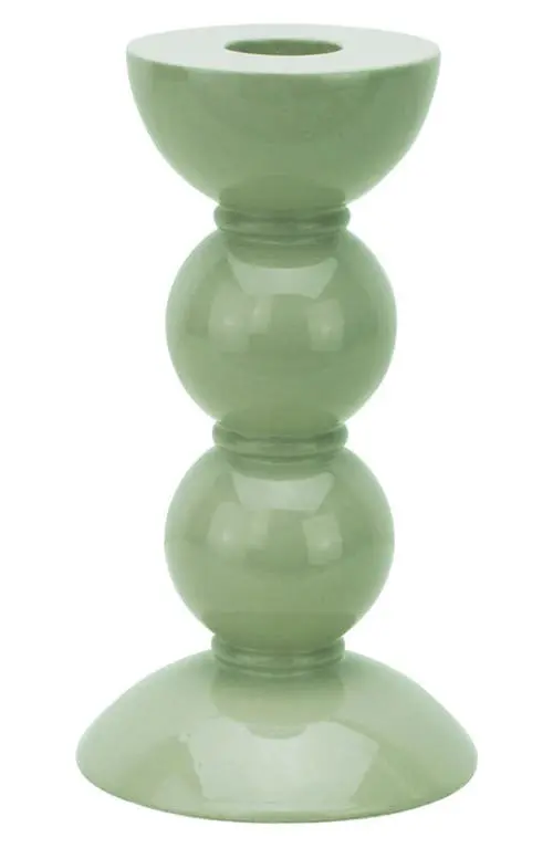 ADDISON ROSS LONDON Bobbin Candlestick - Sage