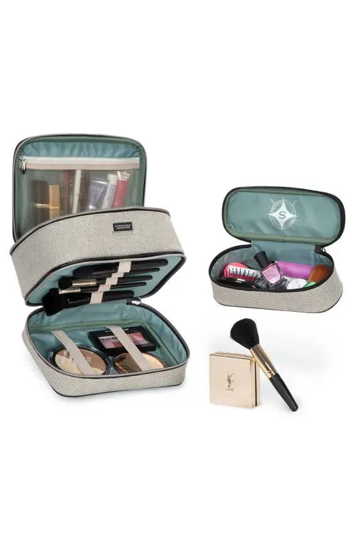 Stephanie Johnson Tropea Onyx Jenny Train Cosmetics Case - Black