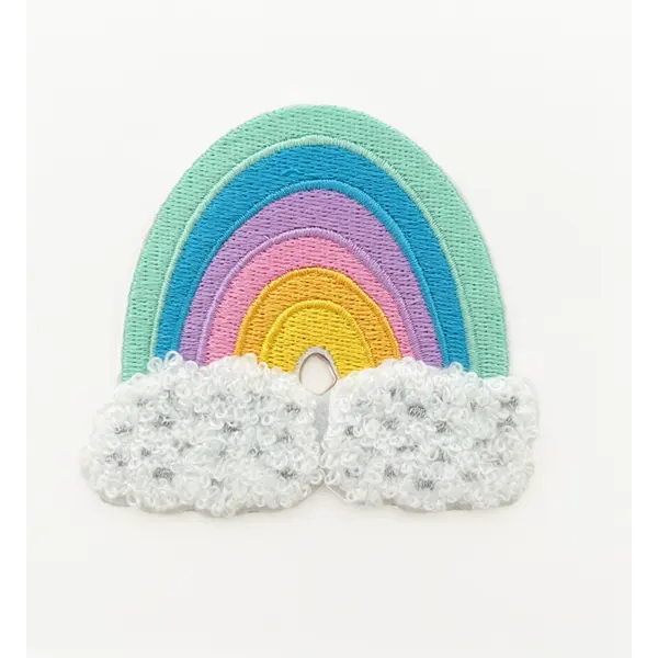 DAYDREAM SOCIETY Embroidered Sticker Patches - Rainbow
