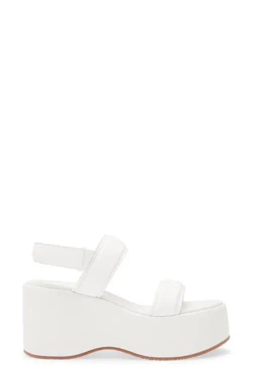 CHOCOLAT BLU Kande Slingback Platform Wedge Sandal