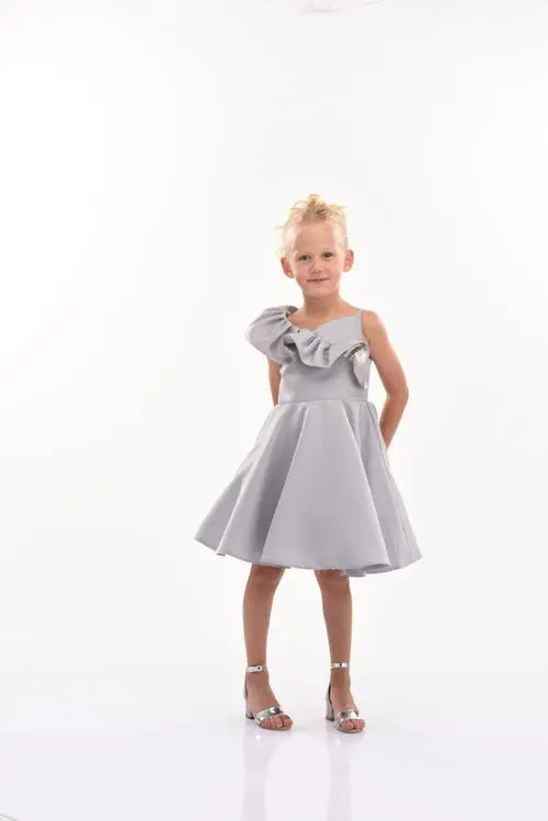 TULLEEN Riviera Dress - Silver