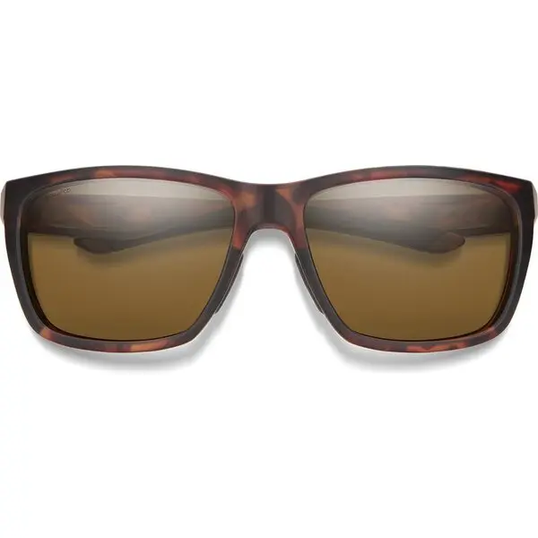 SMITH Longfin Square Sunglasses - Tortoise /chromapop Brown