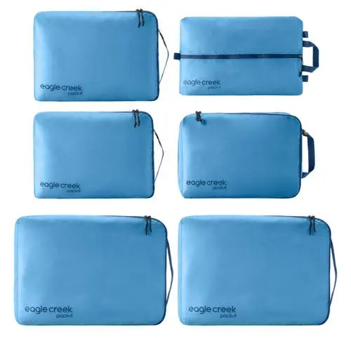 EAGLE CREEK Pack-it Isolate Extended Stay Set - Blue Dawn