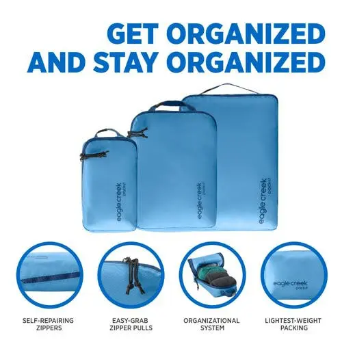 EAGLE CREEK Pack-it Isolate Cube Set Xs/s/m - Blue Dawn