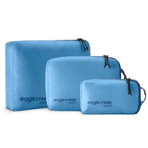 EAGLE CREEK Pack-it Isolate Cube Set Xs/s/m - Blue Dawn
