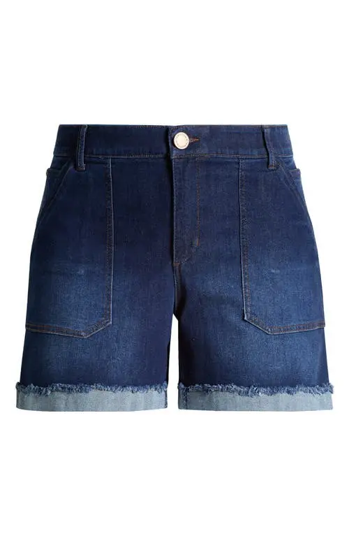 Wit & Wisdom Patch Pocket Denim Shorts