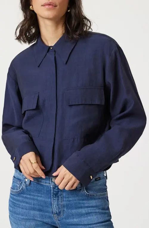 MAVI Crop Button-up Shirt