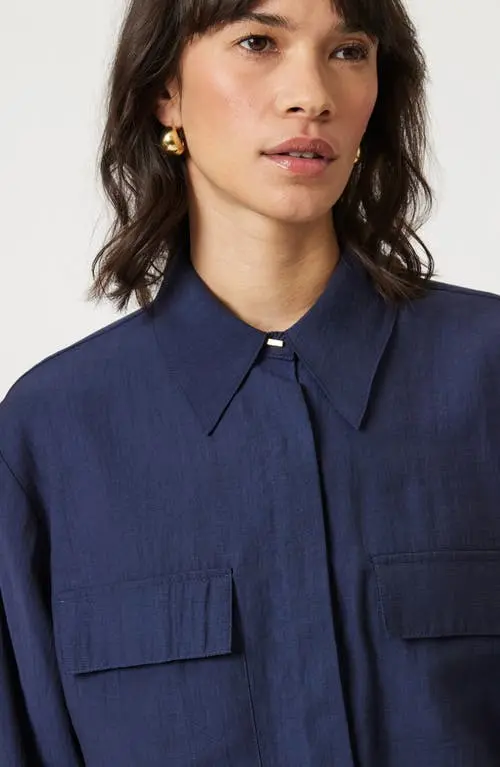 MAVI Crop Button-up Shirt