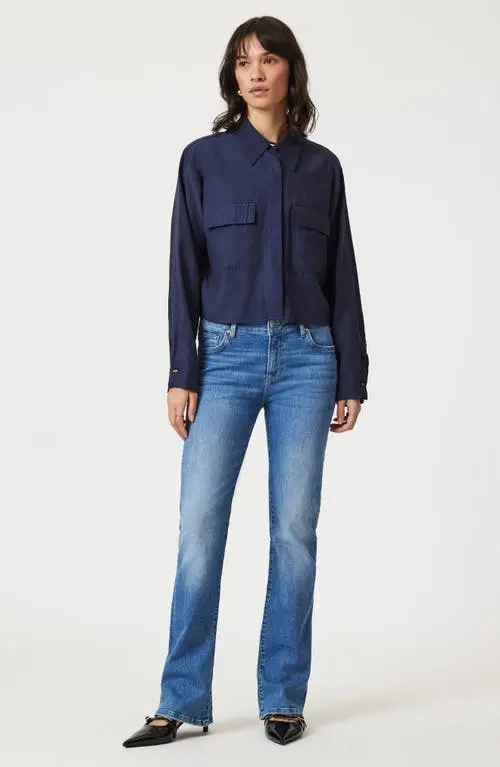 MAVI Crop Button-up Shirt