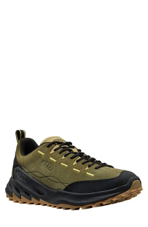Keen Jasper Zionic Hiking Sneakers - Dark Olive/khaki