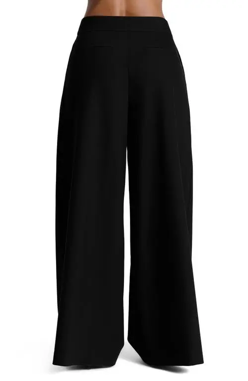 Naked Wardrobe Suiting Oversize Wide Leg Pants - Black
