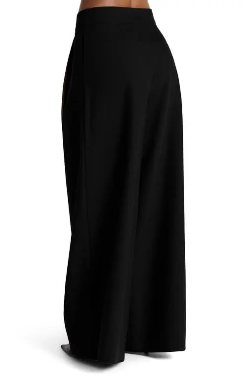 Naked Wardrobe Suiting Oversize Wide Leg Pants - Black