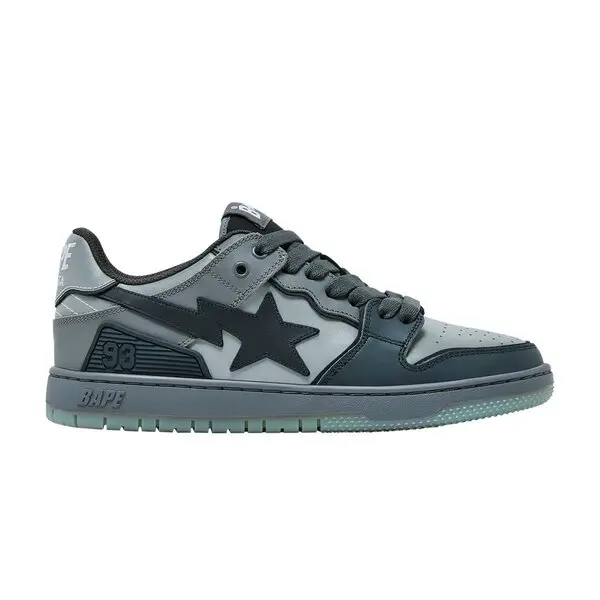 A BATHING APE Sk8 Sta #5 M2 Sneakers - Grey