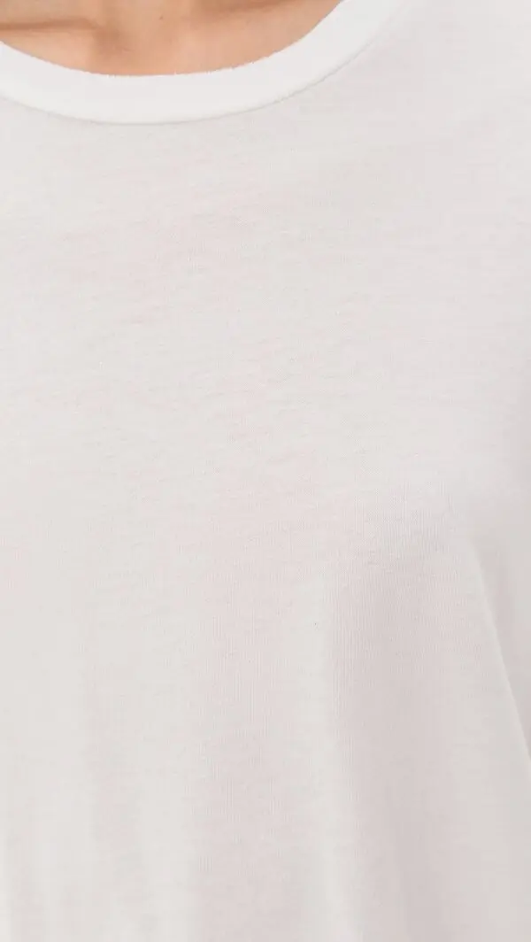 Eterne Short Sleeve Boyfriend T-shirt - Ivory