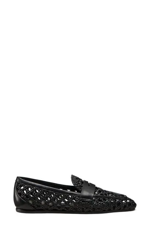 STUART WEITZMAN Thea Woven Penny Loafer