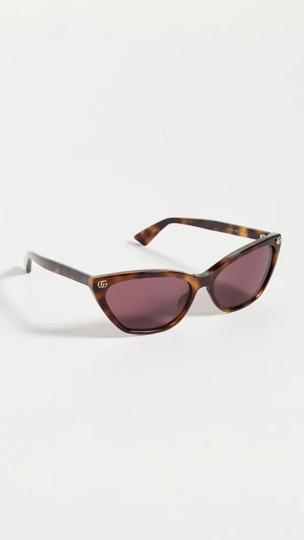 Gucci Gg1815s Cateye Sunglasses In Havana/Violet - 30% Off  display picture 3