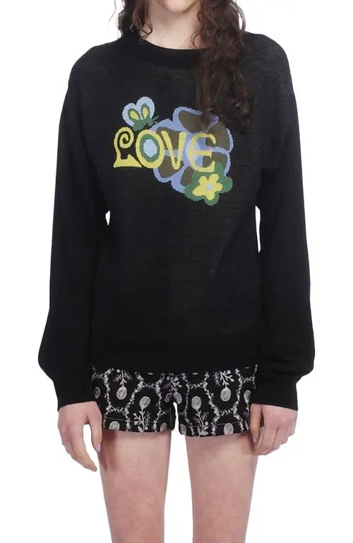 Anna Sui Love Knitwear Sweater - Black Multi