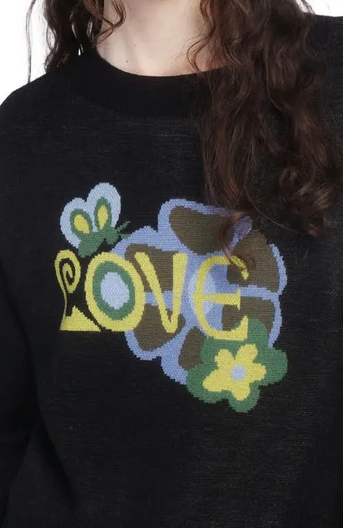 Anna Sui Love Knitwear Sweater - Black Multi