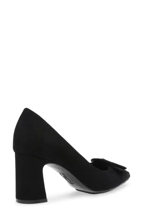 Anne Klein Bentley Buckle Pump - Black