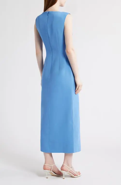 beverly midi dress Beverly White Spot Tie Shoulder Midi Dress (White/Black Dot) | Love Cherish