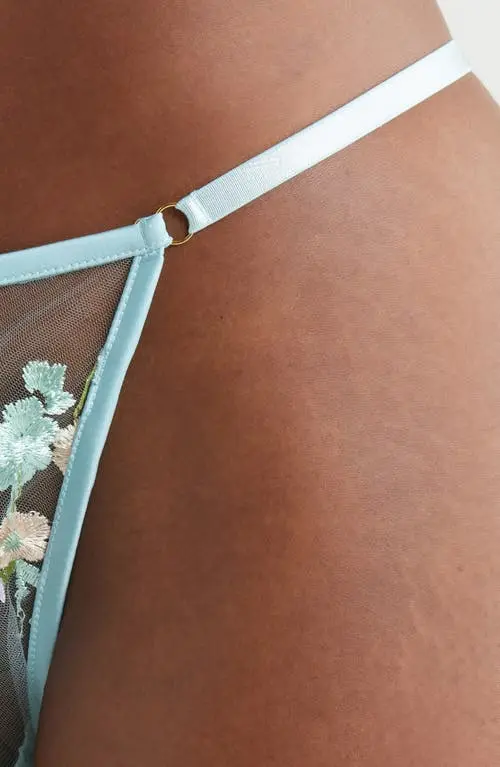 KILO BRAVA Floral Embroidered G-string