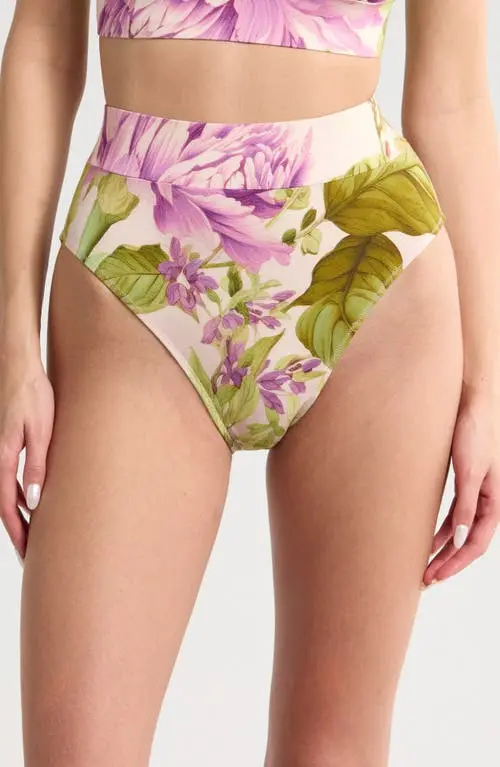 KILO BRAVA High Waist Lounge Briefs - Spring Garden