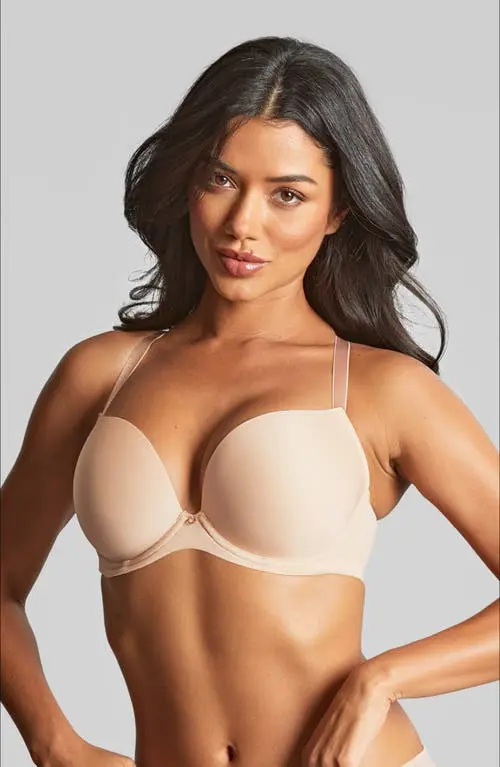 Panache Faith Underwire Super Plunge T-shirt Bra - Latte